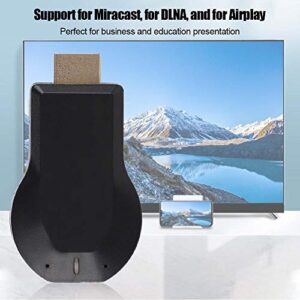 WiFi Display Dongle,4K HD HDMI 2.4G Wireless Digital TV Receiver Screen Mirroring Sharing Device Adapter Support for Airplay for Miracast for DLNA