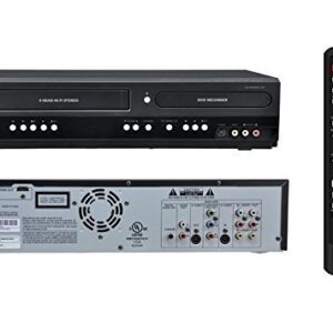 Sanyo DVD / VCR Recorder and Player Combo - 2-Way Recording - VHS to DVD, DVD to VHS (Renewed)