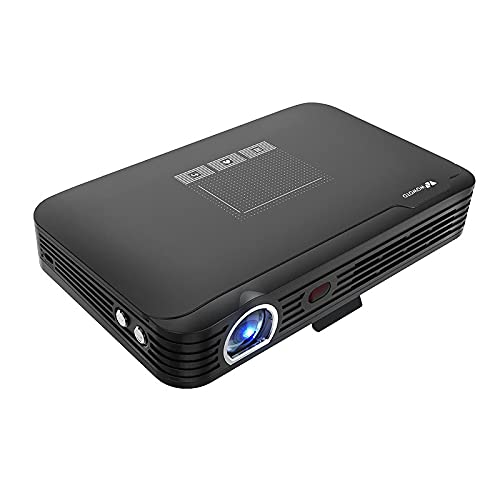 Viinice Projector Home HD Smart 4K Home Theater Mobile Phone Same Screen Office Business Projector Lumen 3000 4K Laser Projector with WiFi and Bluetooth