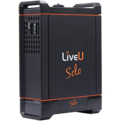 LiveU Solo HDMI Wireless Live Video Streaming Encoder for Live Video Streams Bundle with LiveU Solo Connect 2-Modem Bundle for Solo Video Encoder