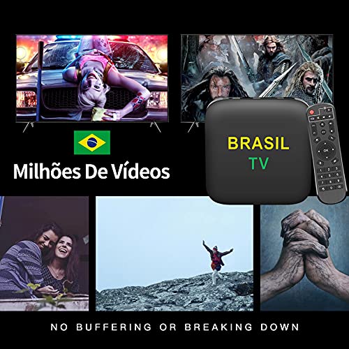 BETTER TV,BETTER LIFE!2023 IPTV Brazil Brasil TV New Version TV Box OS Android 8 System Multi Languages Supported HDMI 2.0 LAN Multi-Media Sharing Play 4K