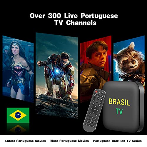 BETTER TV,BETTER LIFE!2023 IPTV Brazil Brasil TV New Version TV Box OS Android 8 System Multi Languages Supported HDMI 2.0 LAN Multi-Media Sharing Play 4K