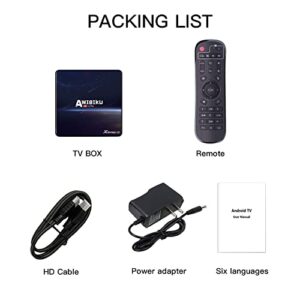 Android TV Box 11.0 4GB RAM 32GB ROM TV Box Android RK3318 Quad Core Ultra 3D 4K Support 2.4G 5.8G Dual WiFi Bluetooth 4.1 USB 3.0 100M Internet X88 PRO 10 Streaming Video Box