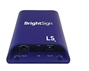 BrightSign HTML5 Standard I/O Digital Signage Player w/USB Interactivity (LS423)