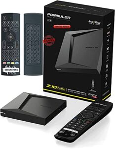 dreamlink/formuler new advance z10 pro max 2021 latest box with ir learning remote-ultimate 4k uhd android ott media streamer + bonus secureteks mx3 airmouse keyboard with backlit