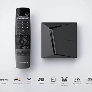 Dreamlink/Formuler New Advance Z10 Pro Max 2021 Latest Box with IR Learning Remote-Ultimate 4K UHD Android OTT Media Streamer + Bonus Secureteks MX3 AirMouse Keyboard with Backlit