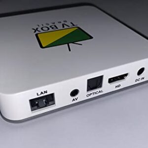 2023 Brazil Brasil TV Box New Version TV Box OS Android 10 System Multi Languages Supported HDMI 2.0 LAN Multi-Media Sharing Play 4K