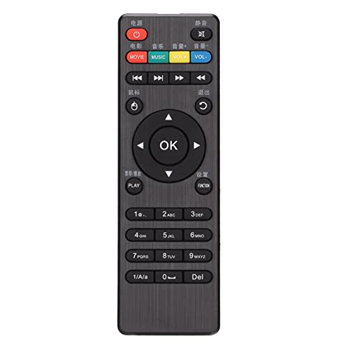 4K HD Media Player, Mini Full HD 1080P Digital Streaming Media Player with Remote Control and LED Indicator, support for 720P RM / RMVB(#1)