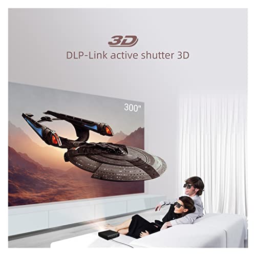 U30 Pro 3D DLP Android Portable Mini Smart 300inch Home Theater Projector for Smartphone 4K Cinema