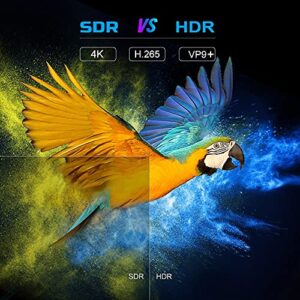 Sofobod A95XF4 Smart Android 11.0 TV Box 4GB RAM 32GB ROM Amlogic S905X4 Quad core ARM Cortex-A55 CPU Ultra HD 4K HDR H.265 Decoding with Dual Band 2.4GHz/5GHz WiFi BT 4.1 USB 3.0