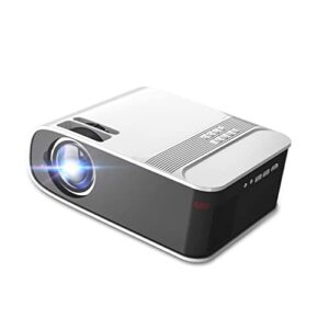 wetyg w32 mini projector full 1080p android 10 support 4k decoding video projector led beamer home theater for phone cinema ( size : mirror version )