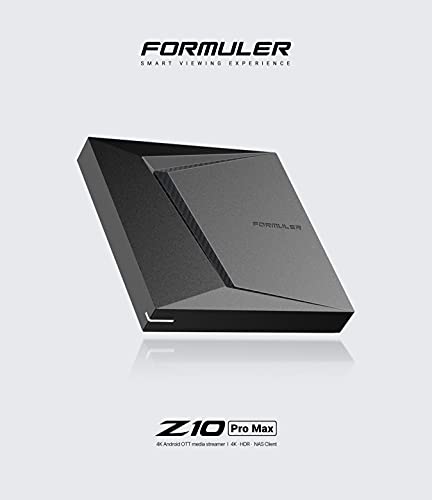 Dreamlink/Formuler Formuler Z10 Pro Max Android 10 Dual Band 5G Gigabit LAN 4GB Ram 32GB ROM 4K + Extra GTV-BT1 Bluetooth Voice Control Remote + Extra 8K HDMI Cable + Extra Magnetic Phone Car Mount