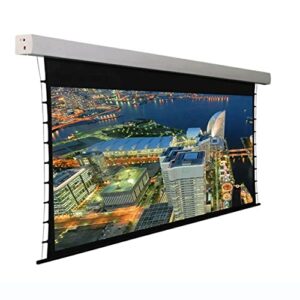 LLAMN 16:9 Tab-tensioned Motorized Intelligent Electric Projection 4K Cinema Screen for Home Theater Projector