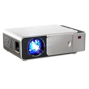 ldchnh android 10 optional 3000lumen 720p portable led projector i support 4k 1080p home theater proyector beamer (color : d, size : external add 32g)