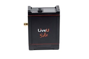 liveu solo wireless live video streaming encoder, sdi/hdmi