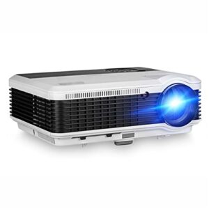 droos projector support 1080p full video for home theater cinema portable projector with wifi (color : x88ab, size : 340 * 278 * 1(projectors)