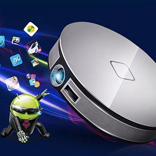 Feilx Mini Projector 2022 Upgraded Portable Video-Projector,Portable DLP Mini Projector 1280x720P WiFi HDMI Compatible Support 1080P 4K Home Theater Projector