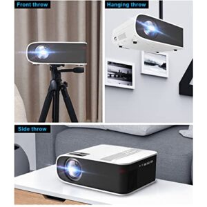 ZSEDP W32 Mini Projector Full 1080p Android 10 Support 4k Decoding Video Projector Led Beamer Home Theater for Phone Cinema ( Size : Basic Version )