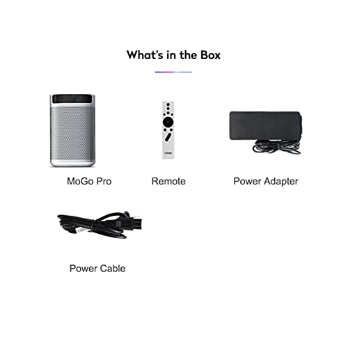 Mini Portable Projector Screenless TV 1080P Android TV 9.0 Full HD DLP 10400mAh Battery WiFi Bluetooth 300 Ansi