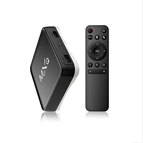 Shiningworth MXQ Android TV Box, Android 7.1 TV Box Amlogic S905W Quad Core 2G+16G WiFi 2.4GHz HD 4Kx2K Smart TV Media Player for Home Entertainment