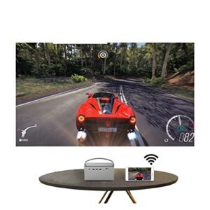 Smart 3D TV 300 inch WiFi Portable 1080P Mini Projector Full HD 4K Cinema Smartphone Projector