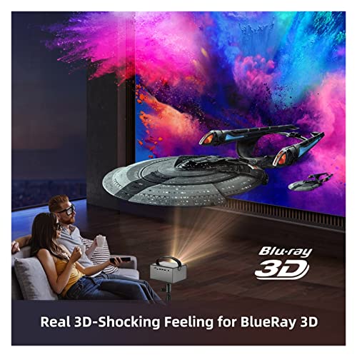 Smart 3D TV 300 inch WiFi Portable 1080P Mini Projector Full HD 4K Cinema Smartphone Projector