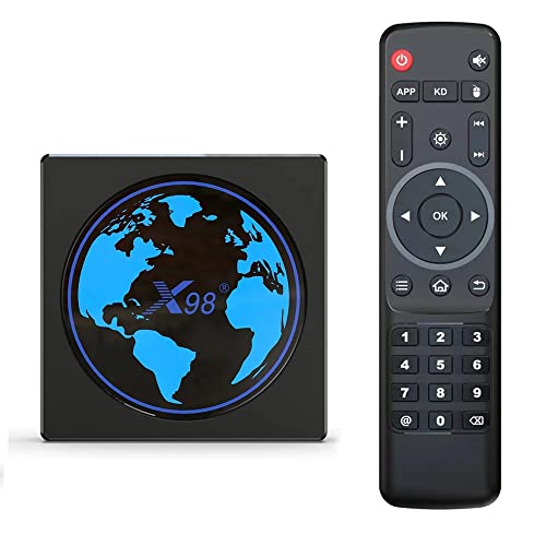 Android 11.0 TV Box,X98 Mini Amlogic S905W2 Quad Core RAM 4GB ROM 64GB Dual WiFi 2.4G/5.8G BT4.2 4K 6K AV1 Home Smart Media Player Android 11.0 TV Box X98 Set top Box