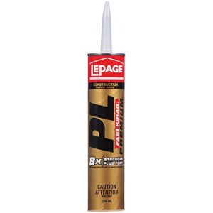 295ml pl premium fast grab multi purpose construction adhesive