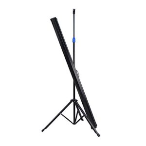 KXDFDC Projector Screen 72 100 inches Tripod Stand 16:9 Portable Projection Screen 4K 3D Movies Screen for Home Office Indoor Outdoor (Size : 72 inch)