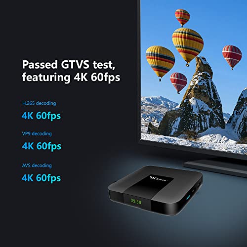 Android 11.0 TV Box, TX3 Mini Plus RAM 4GB ROM 64GB Quad Core Amlogic S905W2 Google Certified Ultra 4K HDR AV1 Dual Band WiFi 2.4G/5.8G BT 4.2 Home Smart X88 Streaming Media Player