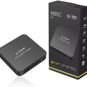 2023 DESI TV MEELO+ XTV SE2 Android 11 Set Top Box with M3U, Stalker, MyTVOnline, 2GB/16GB, Dual Band WiFi, Full 4K Ultra HD - Faster Than MAG 524w3 & Formuler Boxes, Supports 6000+ IPTV Channels