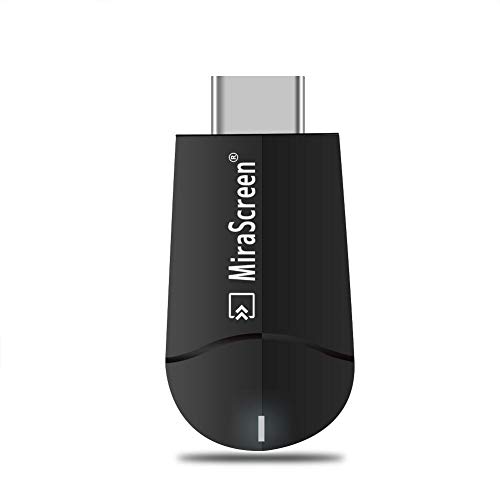 5G/2.4G Wireless Display Adapter, SmartSee 4K/1080P Screen Mirroring from iOS Android Phone Laptop to TV Projector Any HDMI Display, Dual Core Streaming Device Support Miracast Airplay DLNA