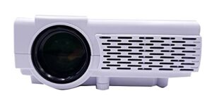 rca bluetooth enabled home projector, hd, led, white