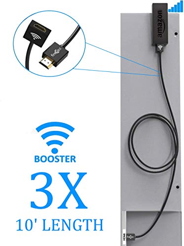 3X (10 FT) HDMI Extender for Streaming Sticks | WiFi Signal Booster for Faster Streaming