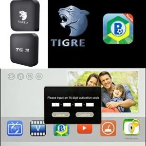 iptv brtv tg renew code one year of brazil compatible with aplicativo brtv tg, tg 2, tg 3 4 / tg stick 4k app brtv