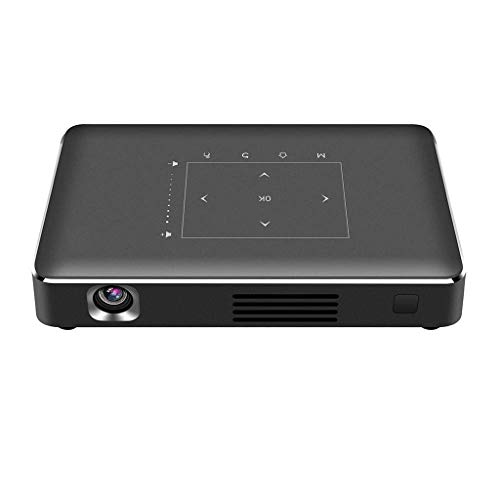 XDCHLK Mini Projector,Intelligent Portable Projector Laptop PC Projectors for Outdoor，4K Decoder