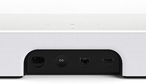 Sonos Beam - Smart TV Sound Bar with Amazon Alexa Built-in - White