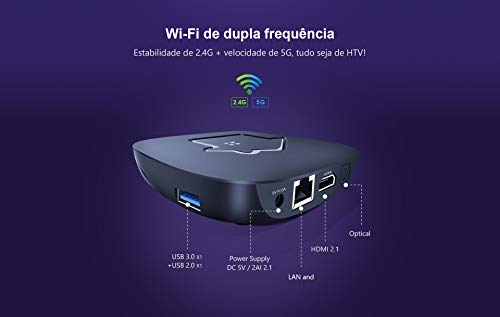 2021 Brazilian Brazil IPTV Box Updated Hardware and Software USB 2.0/3.0 Quad Core Andorid 9.0 Video Player