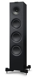 kef q550 floorstanding speaker (each, black)