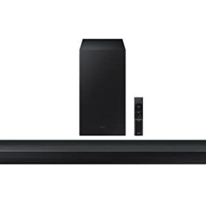 SAMSUNG HW-B650 3.1ch Soundbar w/Dolby 5.1 DTS Virtual:X, Bass Boosted, Built-in Center Speaker, Bluetooth Multi Connection, Voice Enhance & Night Mode, Subwoofer Included, 2022