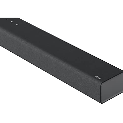 LG S65Q 3.1ch High-Res Audio Sound Bars for TV, DTS Virtual:X, Synergy TV, Meridian, HDMI, Wireless subwoofer, Black