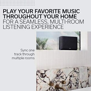 Denon Home 250 Wireless Speaker, HEOS and Alexa Built-in, AirPlay 2, and Bluetooth, Compact Design, Black