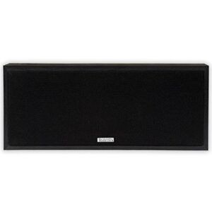 Acoustic Audio Psc-43 Dual 4" 2-Way Center Channel Loudspeaker 150 Watt - Black Ash Finish