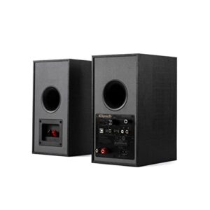 Klipsch R-41PM Powered Bookshelf Speaker,Black