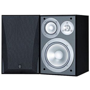 yamaha ns-6490 3-way bookshelf speakers finish (pair) black