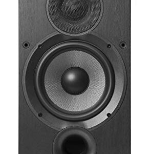 ELAC Debut 2.0 B6.2 Bookshelf Speakers, Black (Pair)