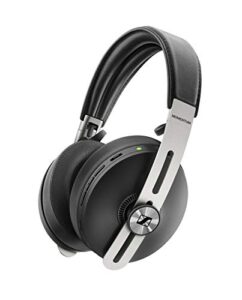 sennheiser momentum 3 wireless noise cancelling headphones with alexa, auto on/off, smart pause functionality and smart control app, black