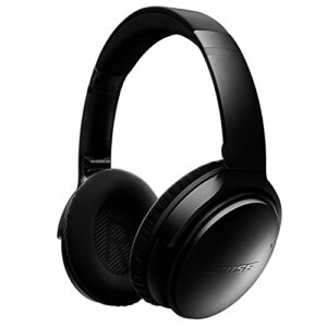 bose quietcomfort 35 (series i) wireless headphones, noise cancelling – black