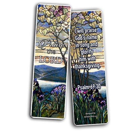 Christian Bookmarks Cards - in Christ Alone (30-Pack) - Gift Ideas for Sunday School, Youth Group, Church Camp, Bible Study - Easter Day, Thanksgiving, Christmas - Prayer Cards - War Room Decor