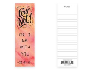 swanson christian products christian bookmarks – inspirational religious bookmarks for kids, teens, men or women – bible bookmarks with scriptures – fear not – isaiah 41:10 – package of 25.